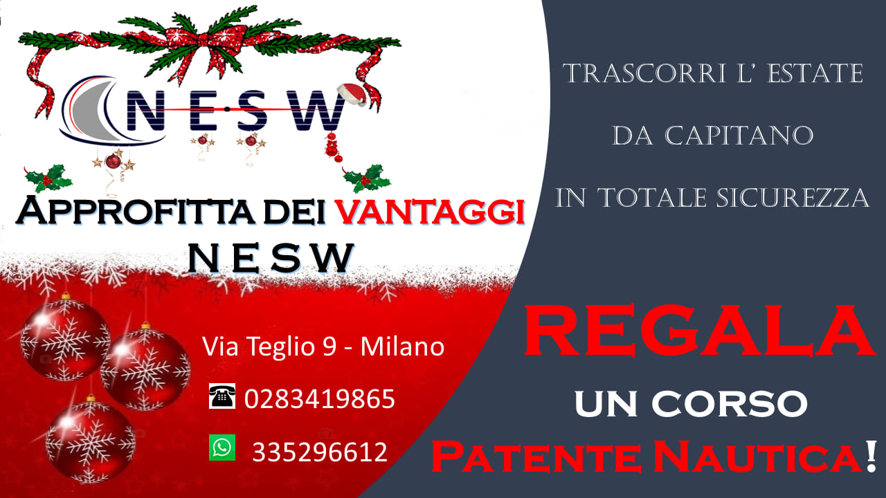 Regalo patente nautica NESW - Agenzia Scuola Nautica NESW